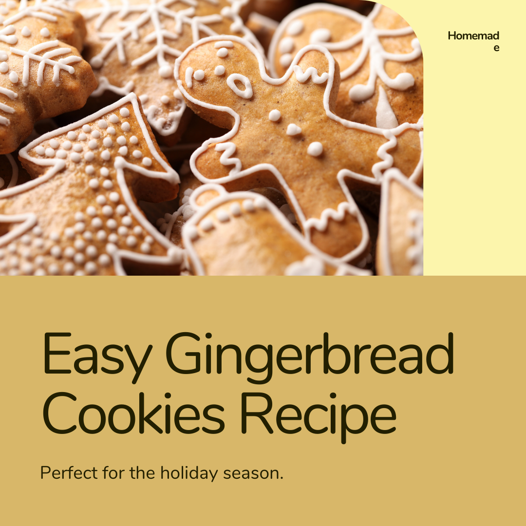 Gingerbread Cookie Recipe - USA TODAY Bestselling Author Josie Riviera